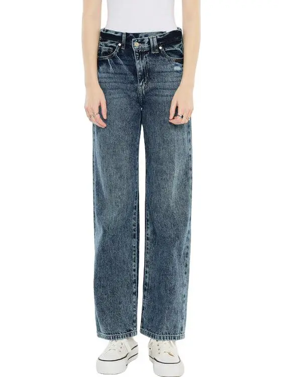KANCAN Kora High-rise 90's Straight Leg Jeans - Dark Wash