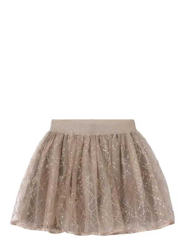 MAYORAL Tulle Skirt - Beige