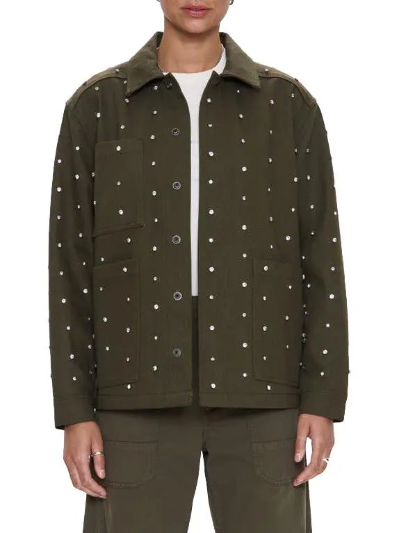 PISTOLA Cosette Embellished Utility Jacket - Sycamore