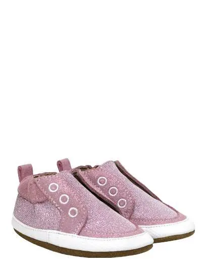 ROBEEZ® Crib Shoe - Light Pastel Pink
