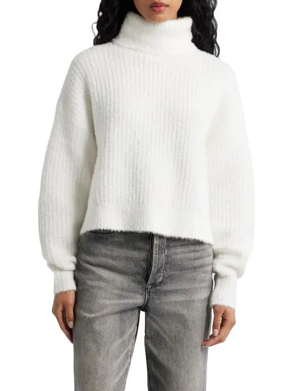 Bp. Textured Turtleneck Sweater - Ivory