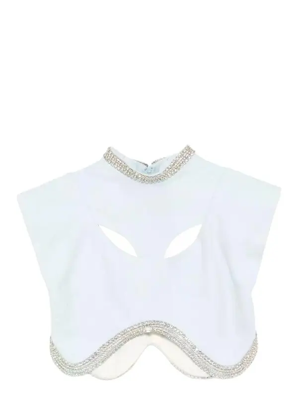 LOULOU Crew-neck Top - Blue