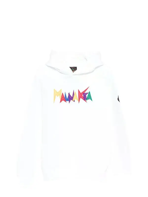 MAUNA KEA Logo-embroidered Hoodie - White