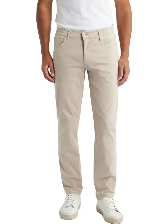 BRAX Cadiz Stretch Cotton Pants - Ivory