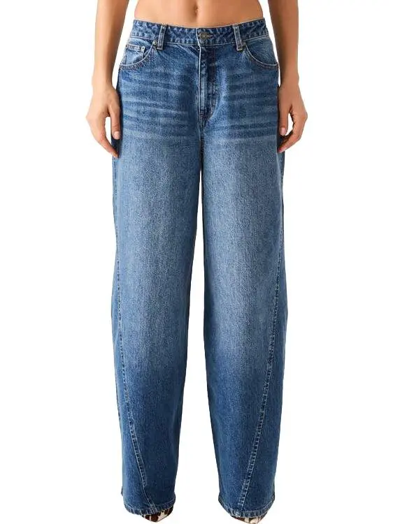 Steve Madden Straight Leg Jeans - Dark Navy