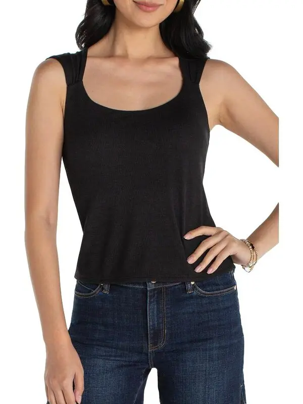 LIVERPOOL Rib Tank - Black