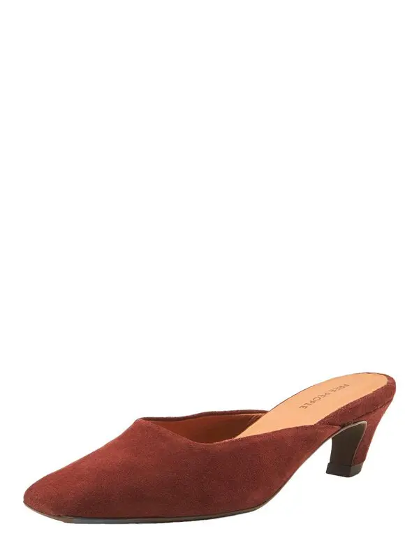 Free People Avenue Mule - Port Royale Suede