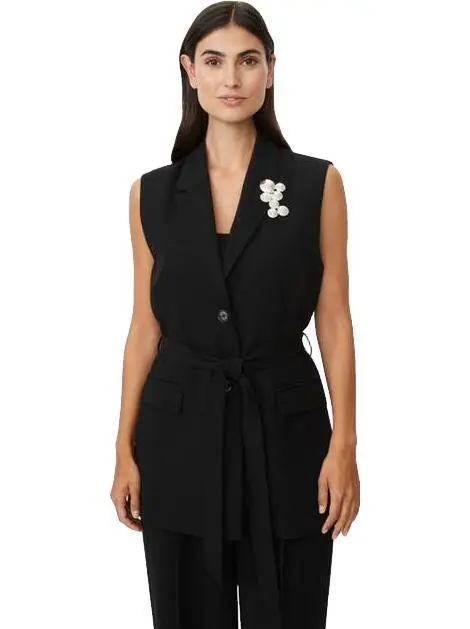 MASAI COPENHAGEN Majulea Waistcoat - Black
