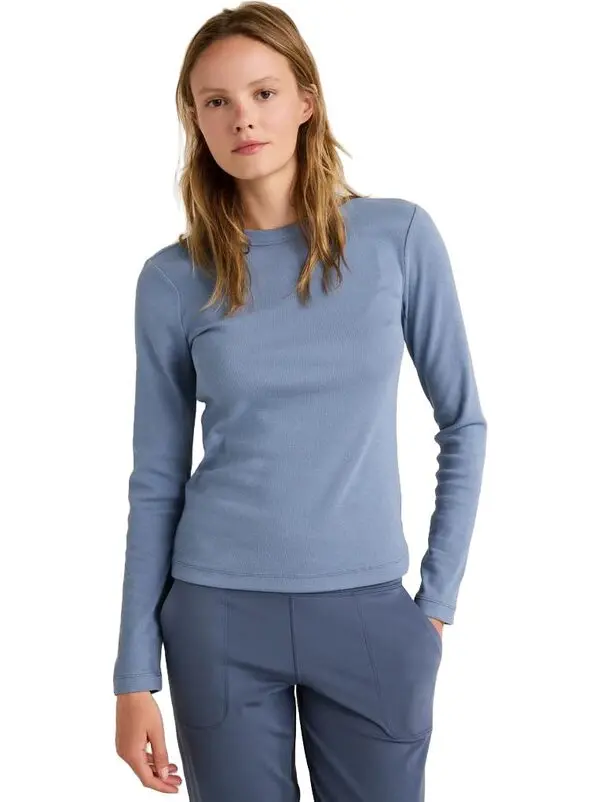 HAVEN Organic Cotton Long Sleeve Tee - River