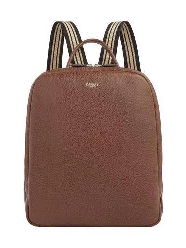 OSPREY LONDON The Chiswick Leather Backpack - Tan