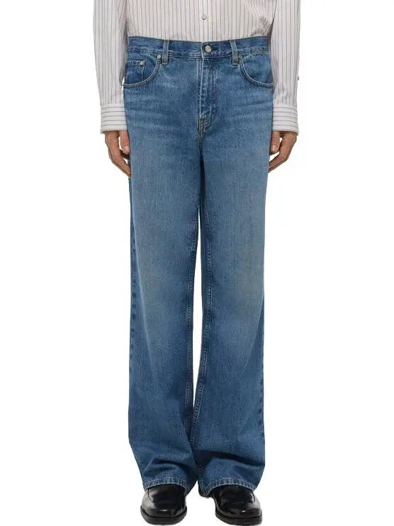 Helmut Lang Brooklyn Low-rise Straight Leg Jeans - Classic Blue