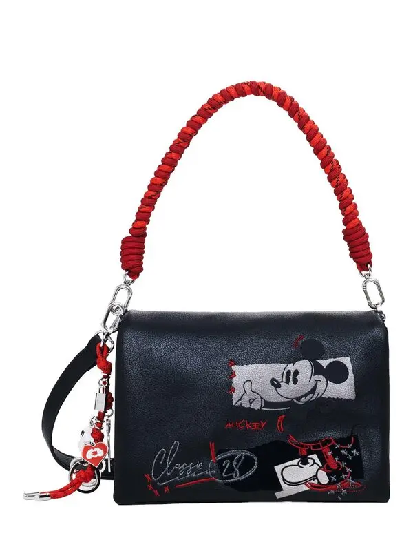 Desigual Disney Mickey Crossbody Bag - Black