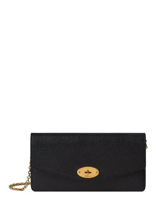 Mulberry Darley Leather Clutch - Black