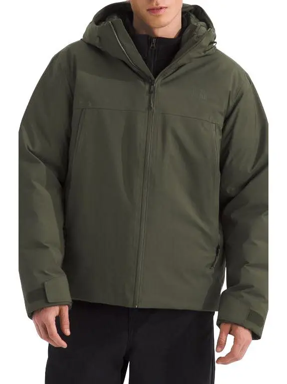 The North Face Mountain Range Waterproof Down Jacket - New Taupe Green