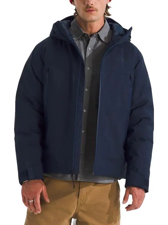 The North Face Mountain Range Waterproof Down Jacket - Summit Navy