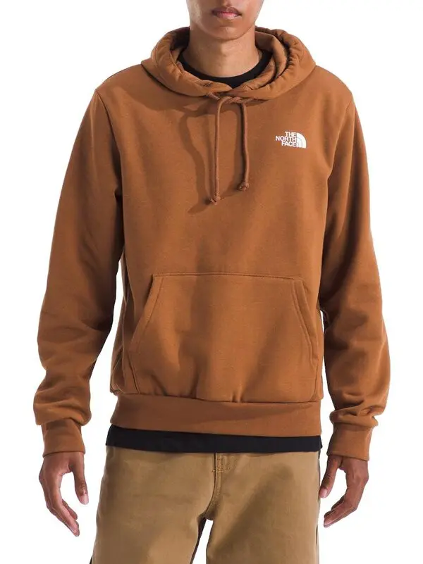 The North Face Evolution Graphic Hoodie - Burnt Umber