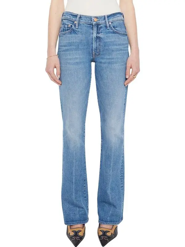 MOTHER The Outsider Sneak Bootcut Jeans - Hokey Pokey
