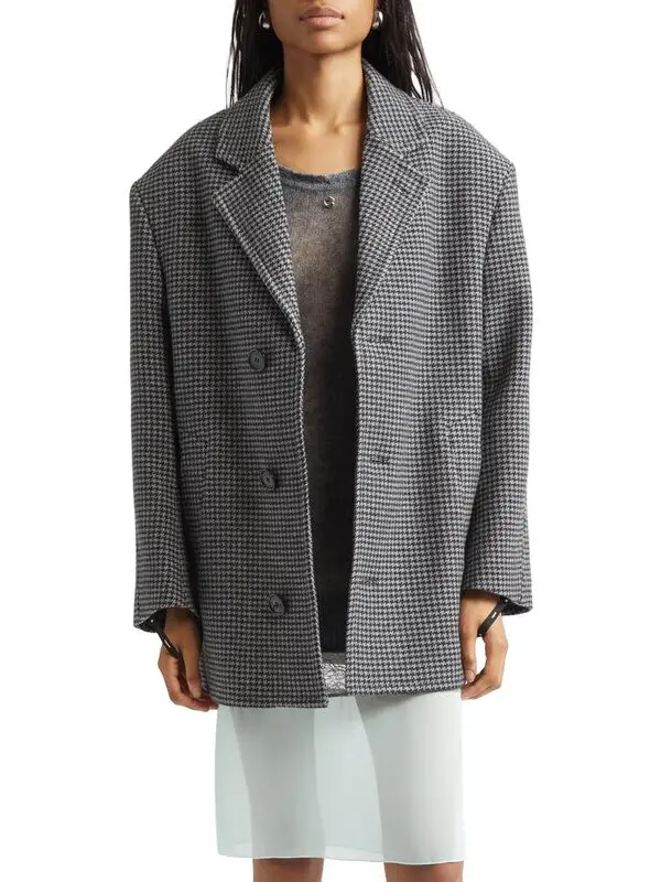 Coperni Oversized Wool Coat - Grey