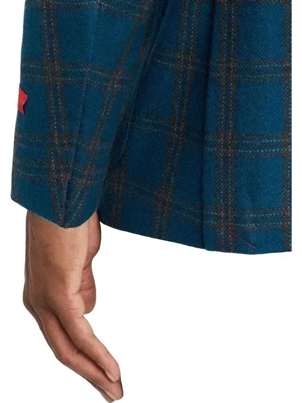 Isaia Cashmere Plaid Sport Coat - Green