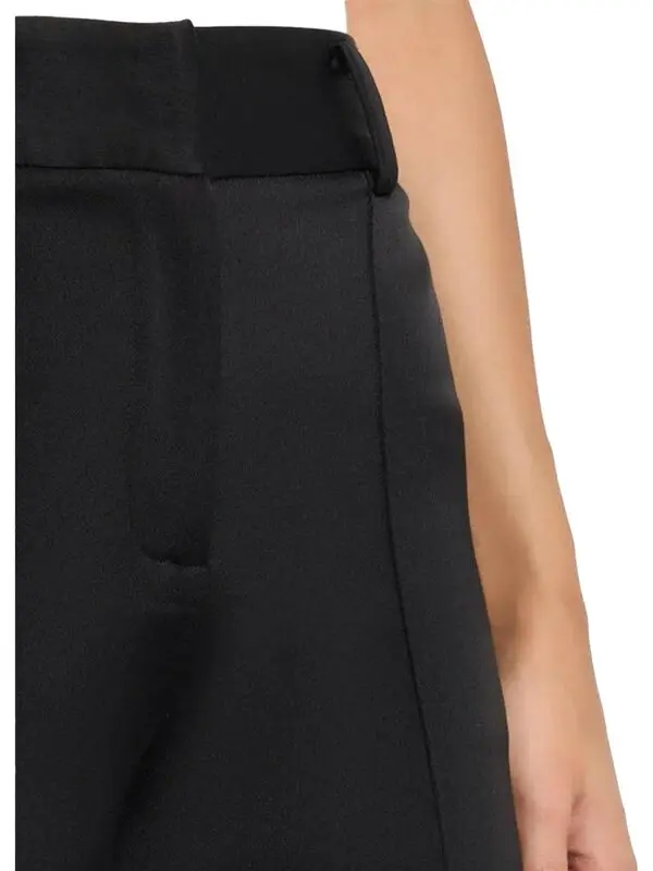 Generation Love Tula Slim-leg Satin Pants - Black