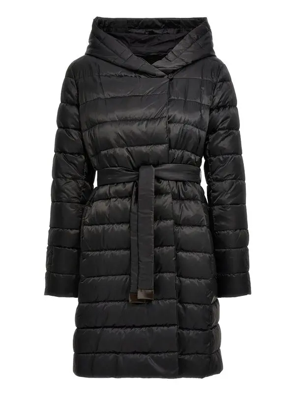 Max Mara Novef' Reversible Down Jacket - Black