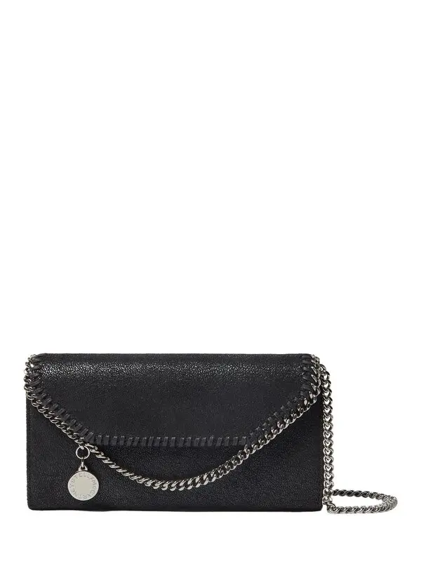 Stella McCartney Falabella Wallet-on-chain Crossbody - Black