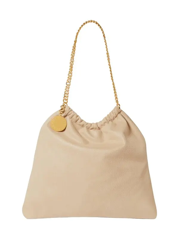 Stella McCartney Falabella Drawstring Shoulder Bag - Buttercream