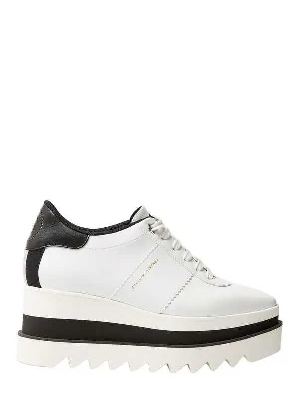 Stella McCartney Sneak-elyse Platform Trainers - White