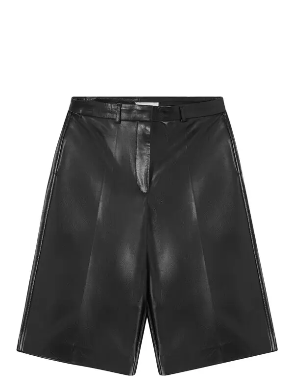 Stella McCartney Wide-leg Bermuda Shorts - Black