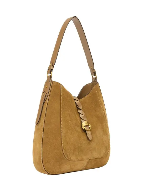 Isabel Marant Altay Hobo Shoulder Bag - Taupe