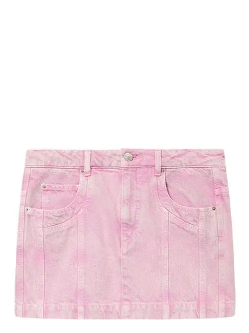 MARANT ETOILE Juana Mini Skirt - Pink