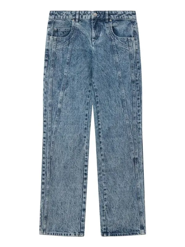 MARANT ETOILE Jaylis Bootcut Jeans - Light Blue
