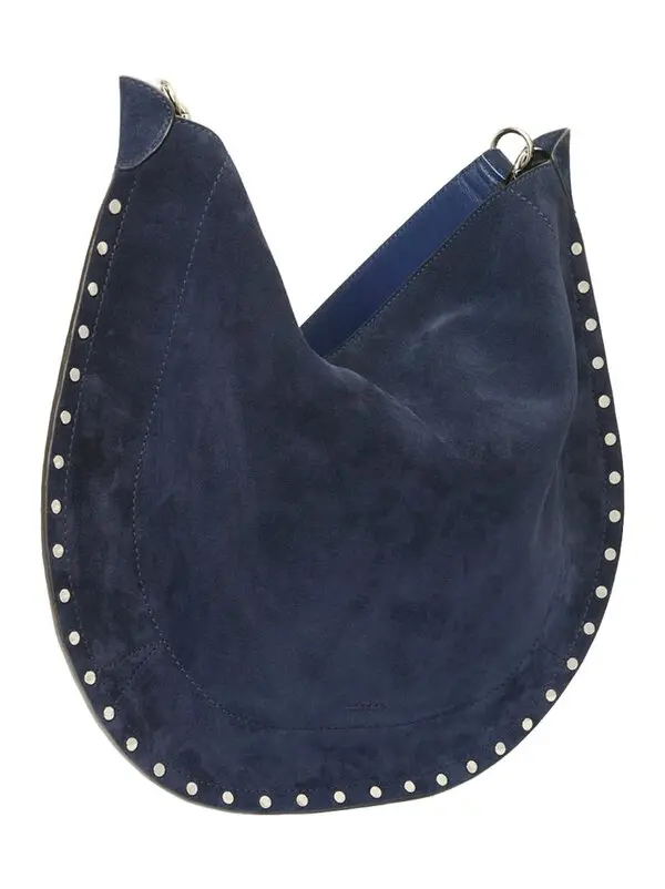 Isabel Marant Oskan Hobo Soft Shoulder Bag - Dark Midnight