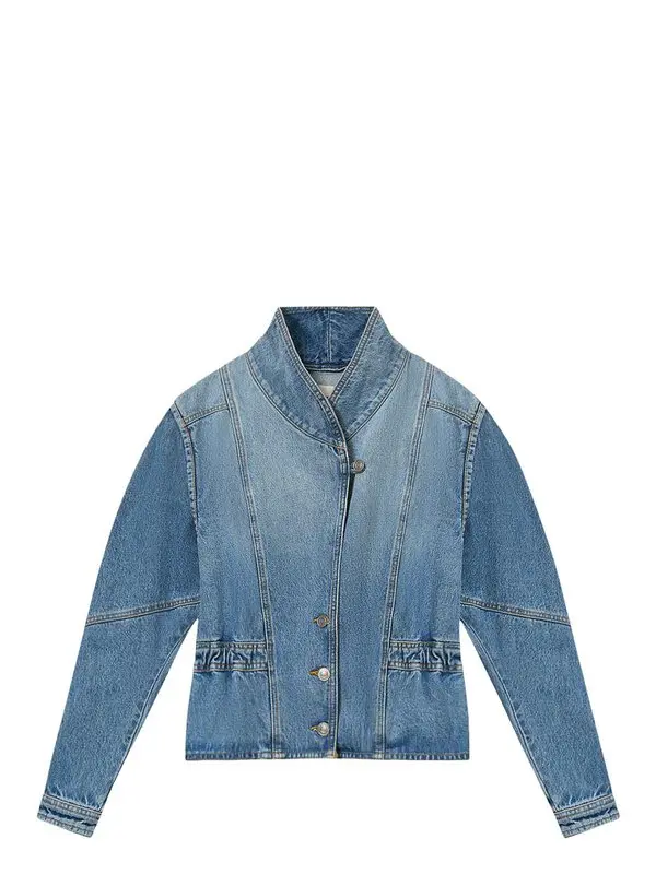 Isabel Marant Dolie Denim Jacket - Light Blue