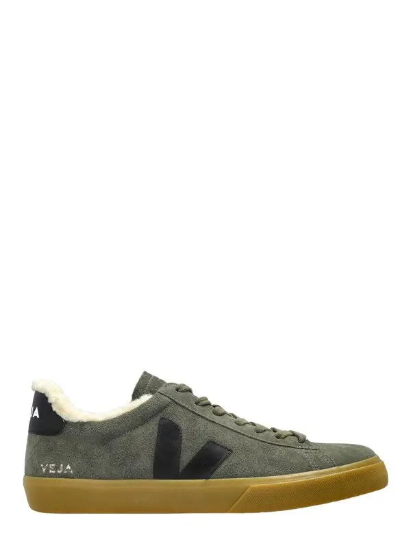 VEJA Campo Winter Suede Sneakers - Green