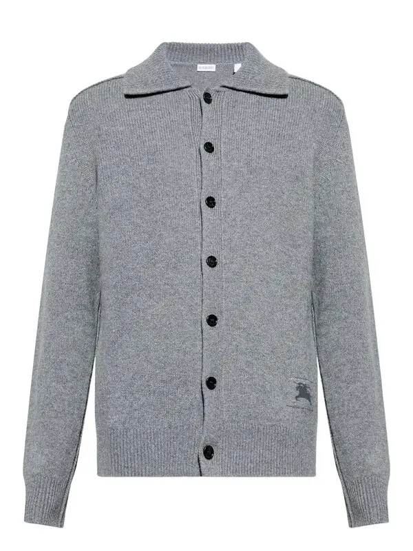 Burberry Cashmere Cardigan - Grey