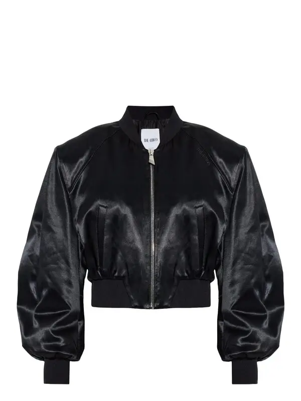 Attico Bomber Jacket - Black
