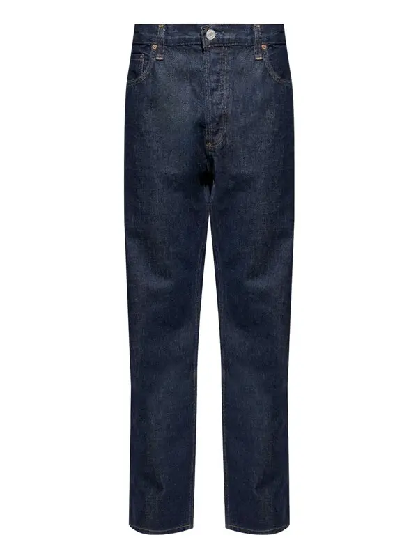 AGOLDE Magnus Regular Fit Jeans - Navy Blue
