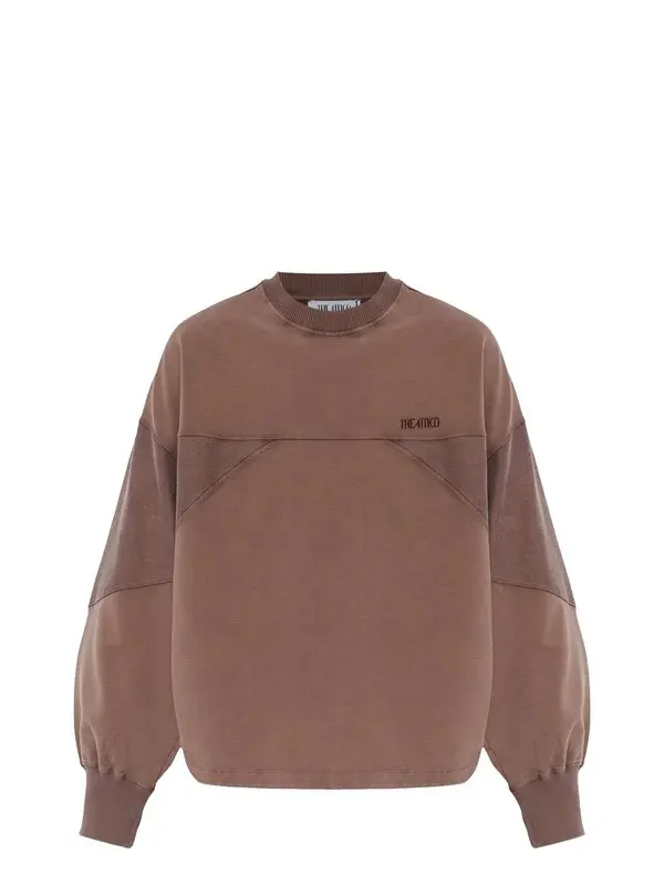 Attico Logo Sweatshirt - Brown