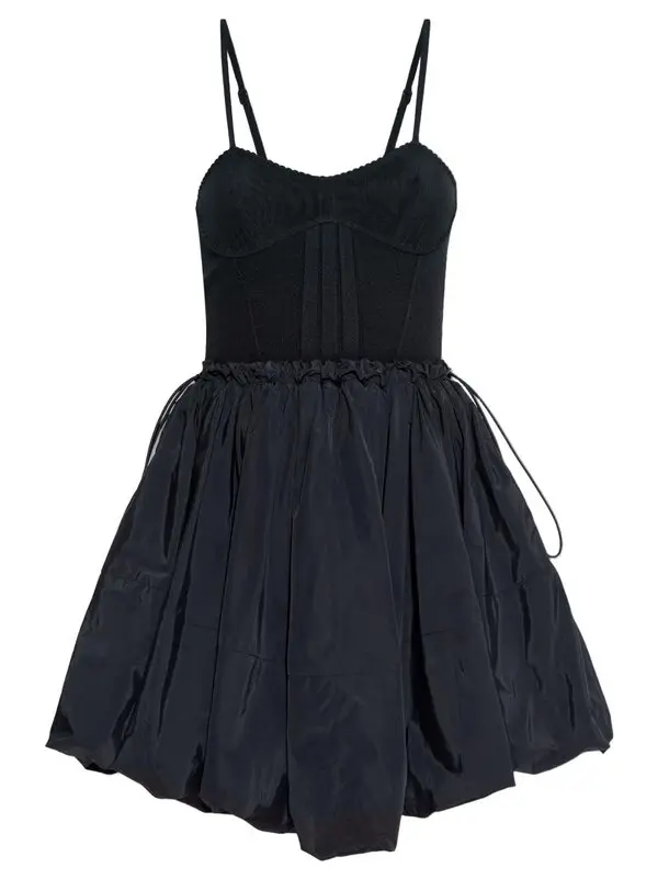 Attico Strappy Dress - Black