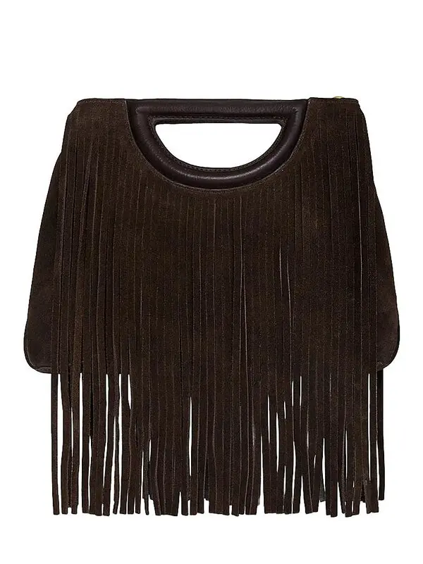 Rebecca Minkoff Fringe Handheld Crossbody Bag - Fondant