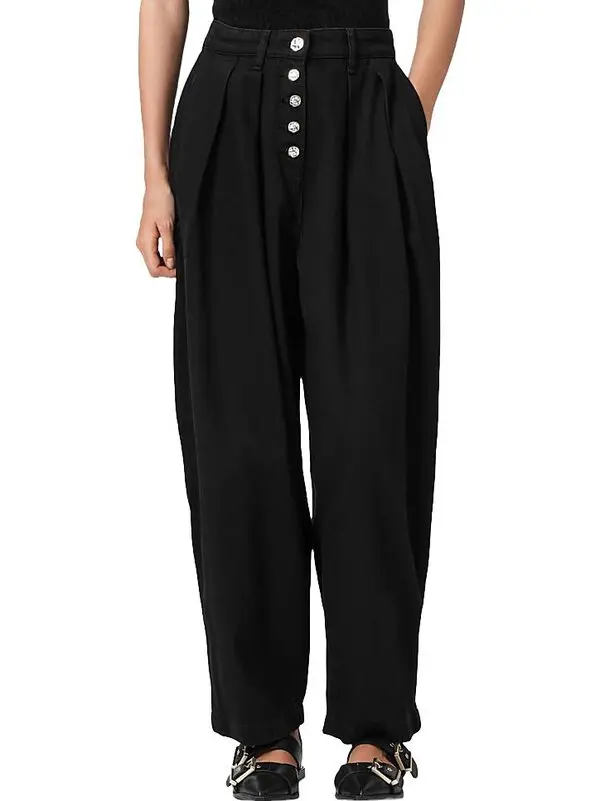ALLSAINTS Becca High-rise Trousers - Black