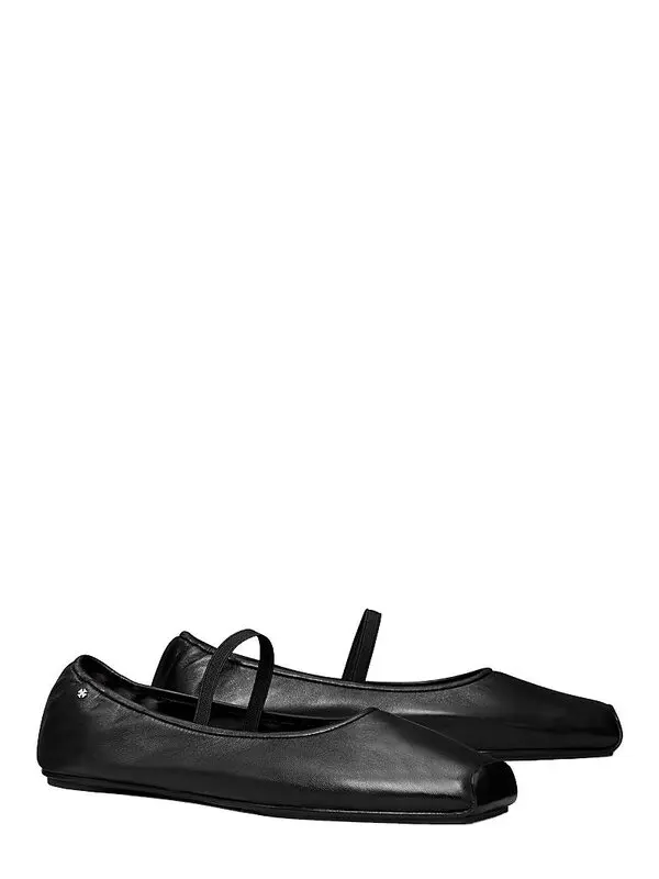 Tory Burch Runway Ballet Flats - Perfect Black