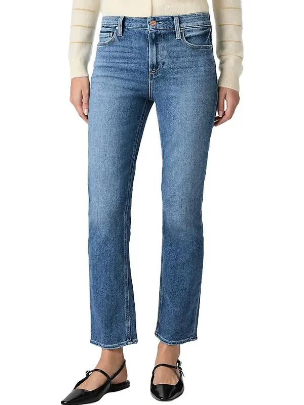 Paige Cindy Straight Ankle Jeans - Freeride
