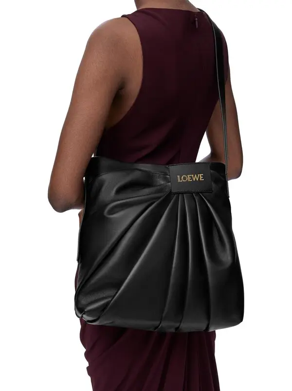 Loewe Draped Tote - Black