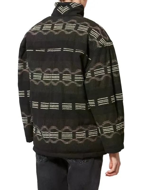 MARANT ETOILE Patterned Jacket - Black