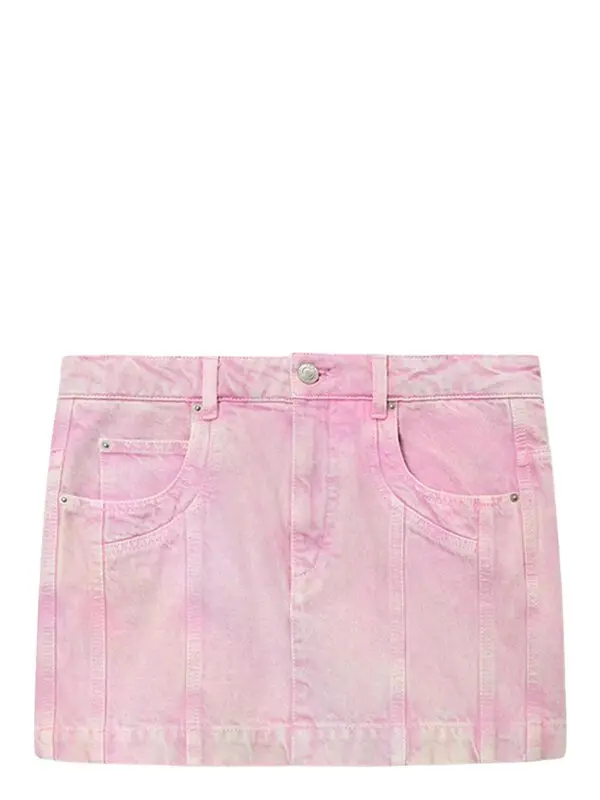 MARANT ETOILE Juana Pocket Mini Skirt - Pink