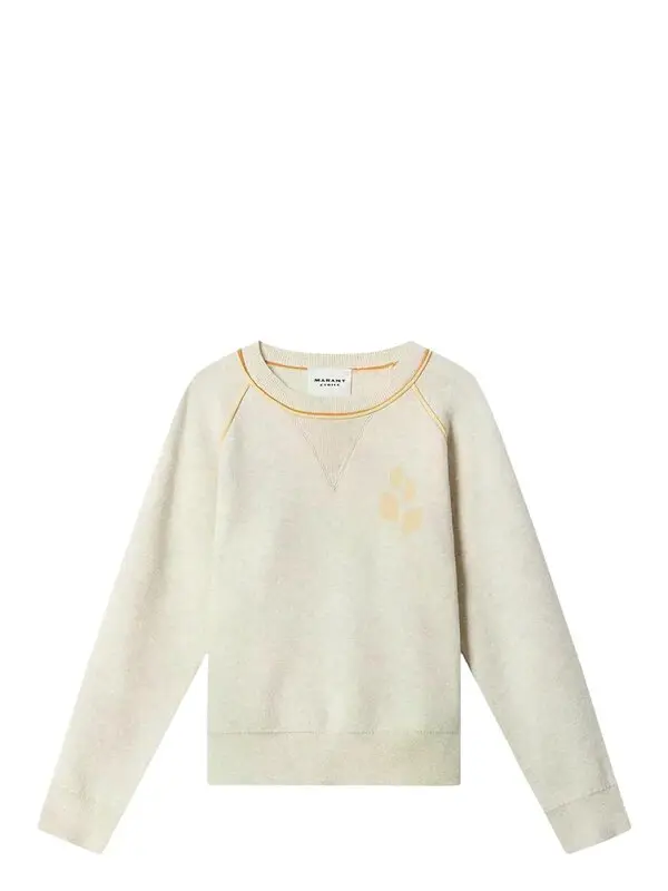 MARANT ETOILE Loriby Logo Sweater - Neutrals