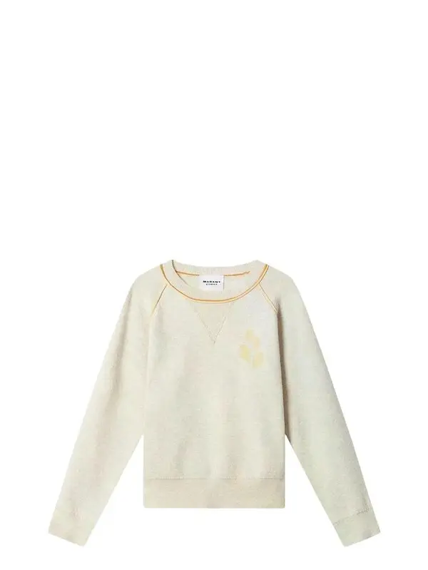 MARANT ETOILE Loriby Logo Sweater - Neutrals