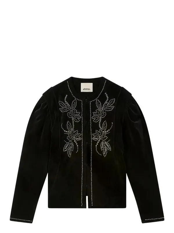 Isabel Marant Pietra Embellished Jacket - Black
